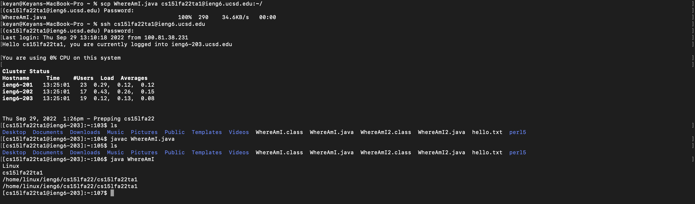 Hello, Incoming CSE 15L Students and Myself! | cse15l-lab-reports